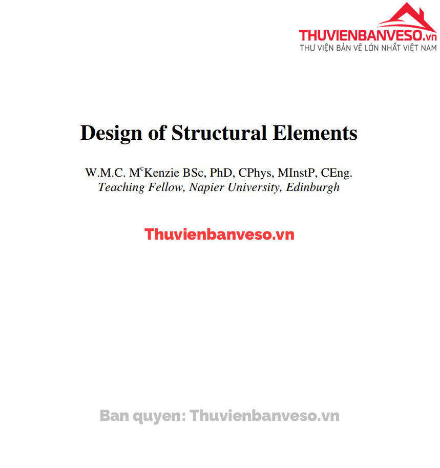 Design of Structural Elements