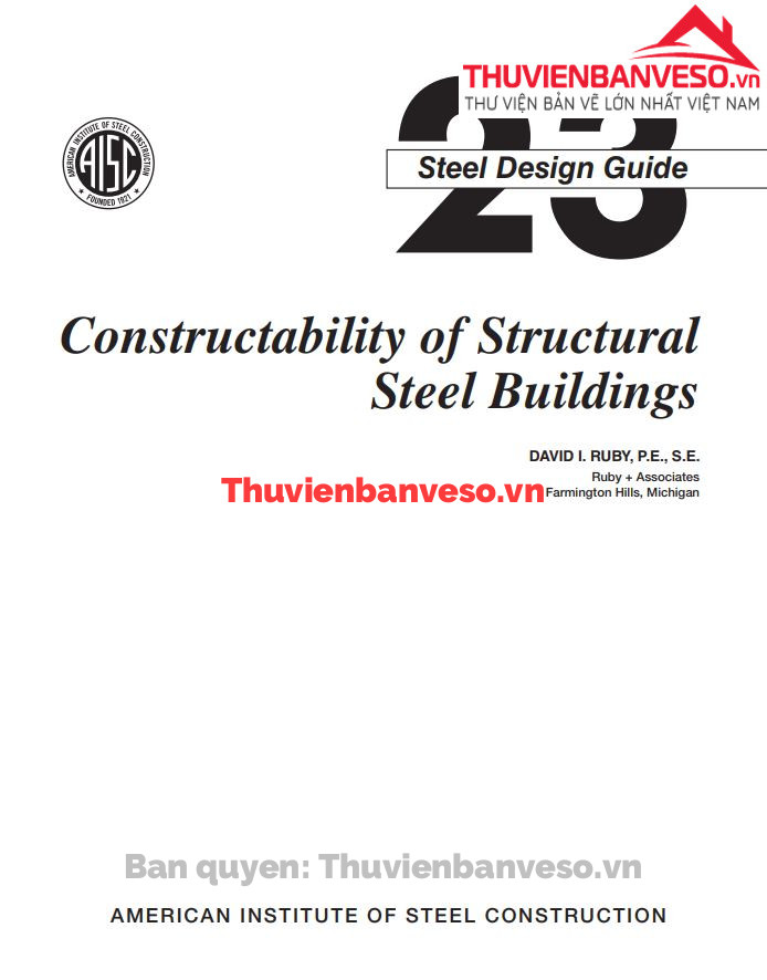 AISC Design Guide 23 - Constructability of Structural Steel Buildings