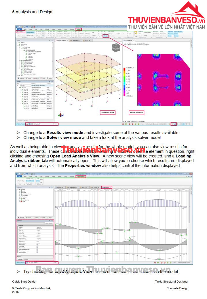 TEKLA STRUCTURAL DESIGNER CONCRETE DESIGN - QUICK START GUIDE